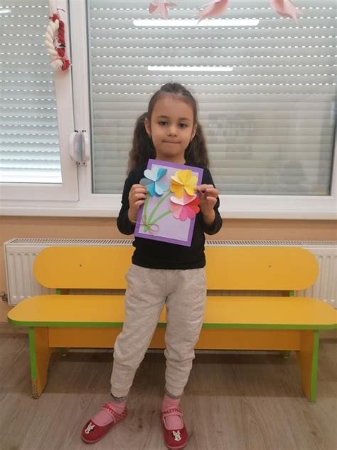 Картичка за мама ДГ Зорница Сливен