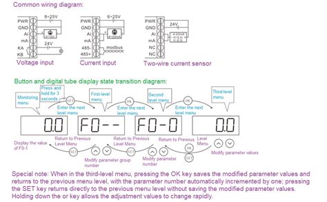 Digital Display Meter 0 10v 0 20ma 2 10v 4 20ma Analog Signal Input Panel Meter