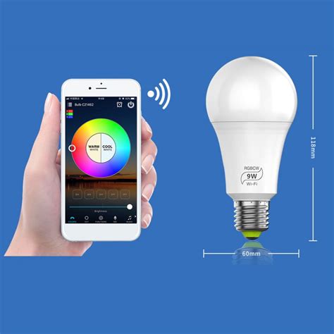 Smart Bluetooth Light Bulb Smart Led Bulb Dimmable Smart Bulb Smartphone Controlled Hue Bulb