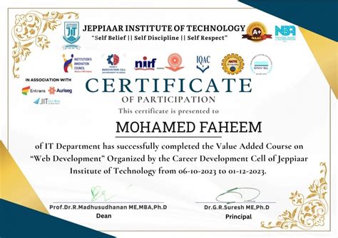 Mohamed Faheem On Linkedin I Feel Very Elated To Announce That Ive Successfully Completed Two