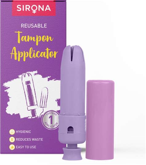 Sirona Reusable Tampon Applicator For Women Bpa Free And Fda Approved