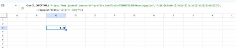 How To Import Specific Id Or Class From A Website Into Google Sheets