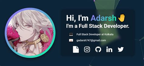 Adarsh Gupta On Linkedin Webdevelopment Personalwebsite Portfolio