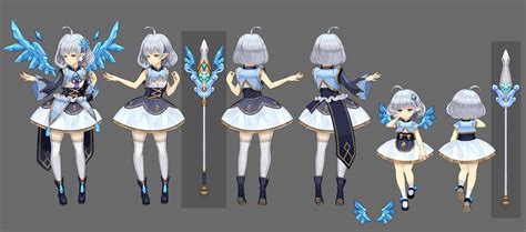 Artstation 3d Character Model Sheet