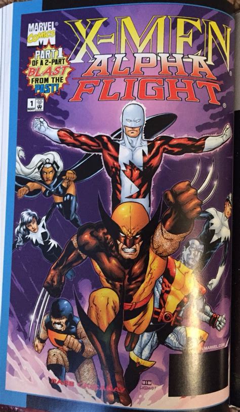 X Men Alpha Flight Guardian Northstar Aurora Puck Wolverine Storm