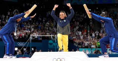 Por Qué La Reverencia De Simone Biles A Rebeca Andrade Alcanza Para