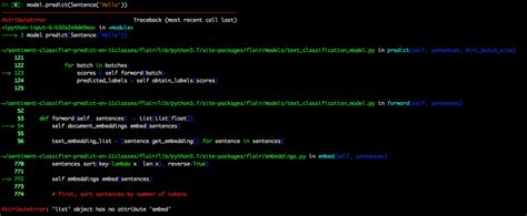 List Object Has No Attribute Embed When Trying To Predict With Pretrained Model · Issue 294