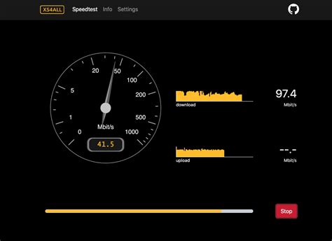 Github Miquelsspeedtest Html5 Speedtest Javascript Client And Golang Server Responsive