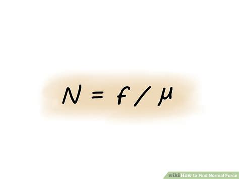 Ways To Find Normal Force WikiHow