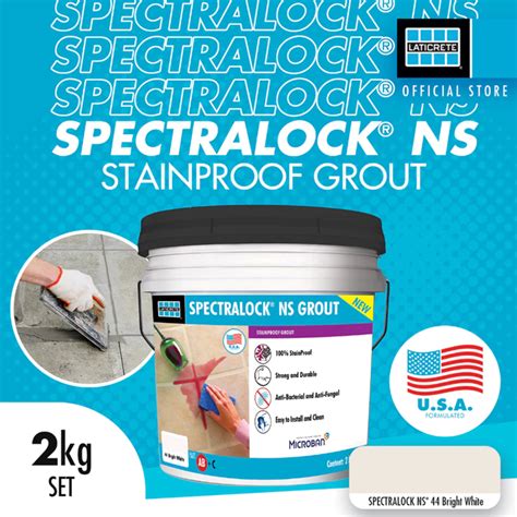 Spectralock Premium Ns Stain Resistant Epoxy Grout 2kg Shopee
