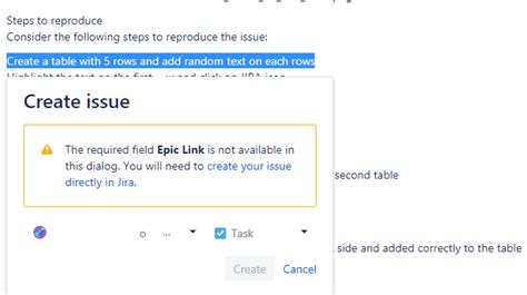 Solved Adding Epic Link Field To Create Issue Dialog Of C