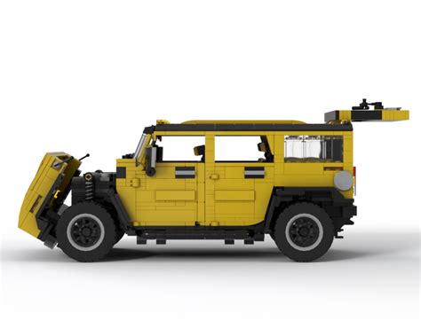 Lego Moc 118 Hummer H2 By Doubleubricks Rebrickable Build With Lego