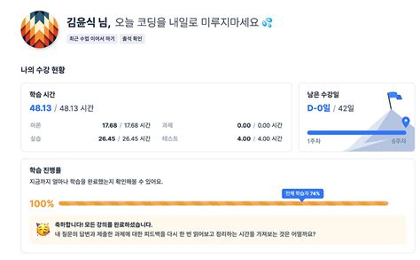 내일배움코스 프로그래머스 Sqldb 기초반 수강 후기 — Perseverance Consistency Continuity