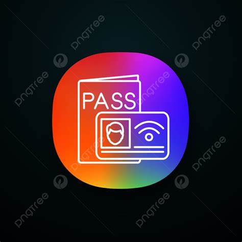 app system vector hd png images nfc identification system app icon