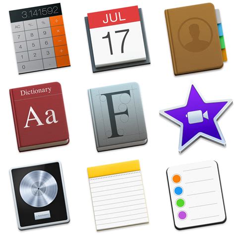 Mac App Icon Categories