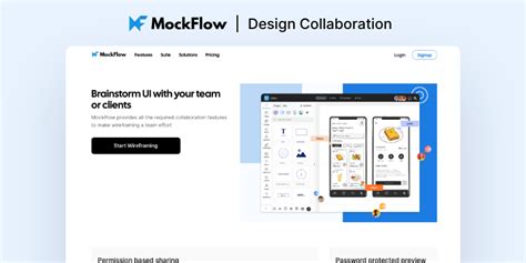 Mockflow Wireframepro Features Collaboration And Sharing