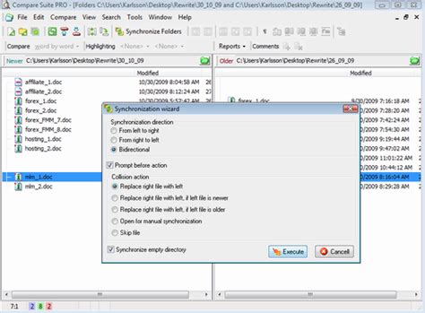 Synchronizeftp Compare Suite