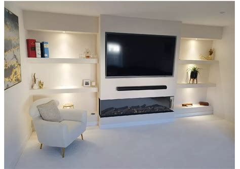 Diy Plug And Play Led Recessed Spotlight Media Wall Cabinet Lighting Kit