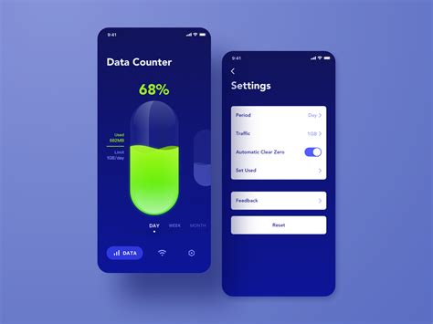 Data Counter UI By Lau Yim On Dribbble