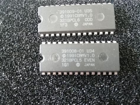 Cdtv Boot Rom 10 Originál Set 2x čipy U34 A U35 Pro Amigu Cdtv Aukro