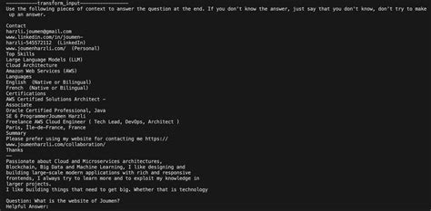 Create Context Aware Llm Chatbot Using Amazon Bedrock And Langchain