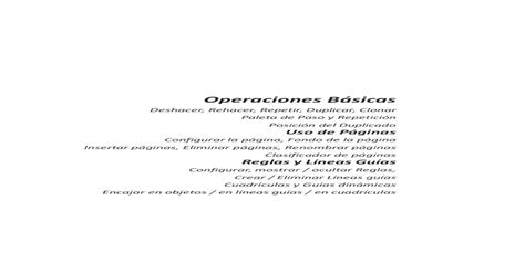 Coreldraw Curso Basico Modulo2 Operaciones Basicas Pdf Document
