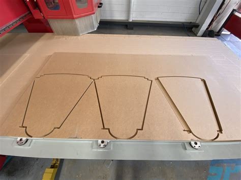 MDF CNC Machined Scandinavian Profiles Machining Fabricating Building Materials