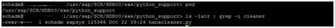 Hana Housekeeping Using Hanacleaner Sap Community