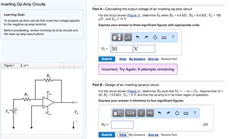 Solved To Analyze Op Amp Circuits That Invert The Voltage