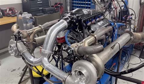 Watch This Lsr Based Twin Turbo 427 Make 2 300 Hp On The Dyno