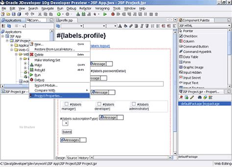 Using Oracle Adf Faces In Existing Jsf Applications