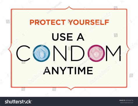 Use Condoms Safety Signage Over 1 Royalty Free Licensable Stock