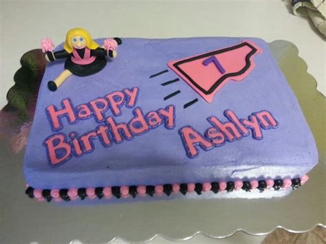 Cheerleader Cake
