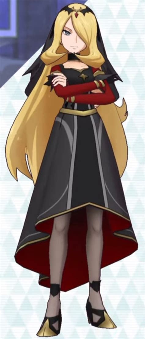 Pokémon Cynthia Ong Pokemon Cynthia Pokemon Gijinka Pokemon Waifu