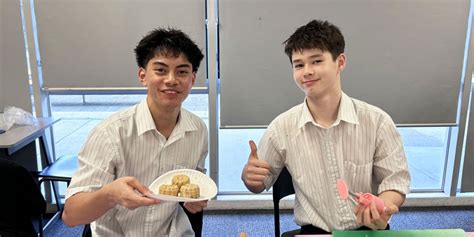 Year 9 Chinese Class Making Mooncake • Bdsc