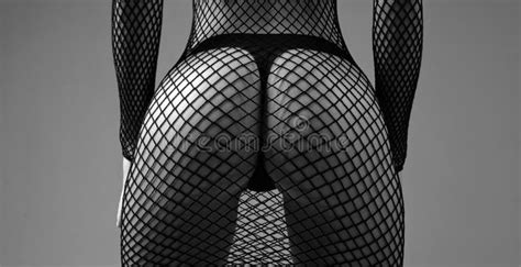 Sensual Erotic Woman Stripper Pin Up Girl Topless With Big Ass Close Up Female In Panties