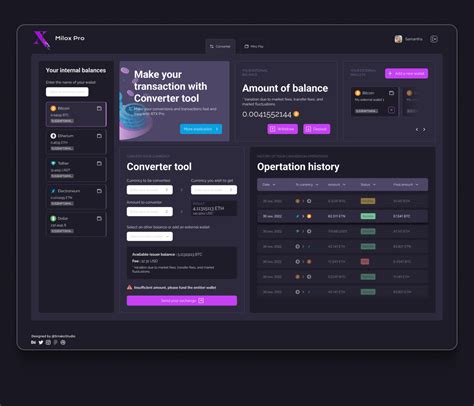 Cryptocurrency Design App On Behance