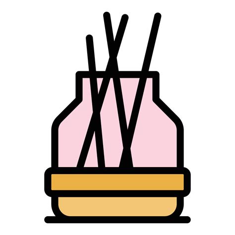 Therapy Diffuser Icon Color Outline Vector 19188757 Vector Art At Vecteezy