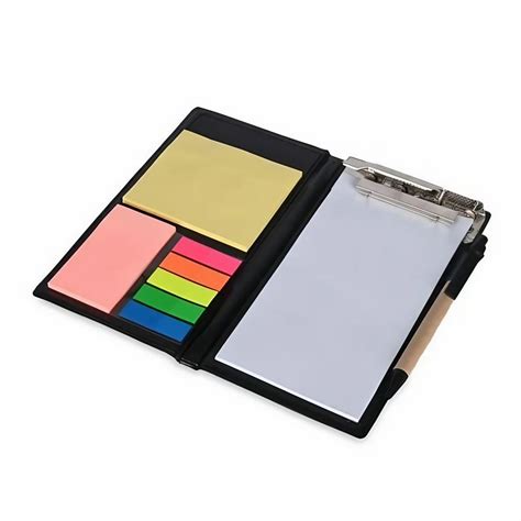 Leather Binding Sticky Note Pad With Clipboard For Office Paper Size 3x5 At Rs 100piece In