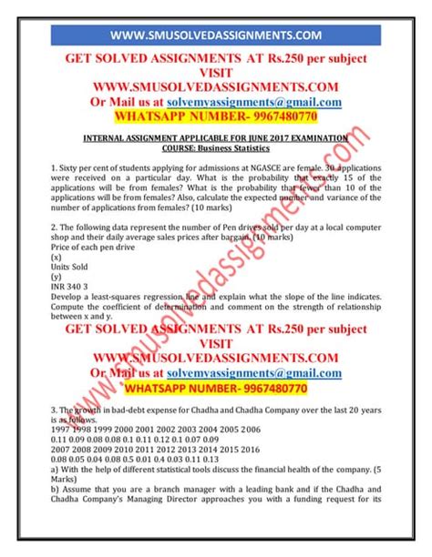 Mba Solved Assignments Docx