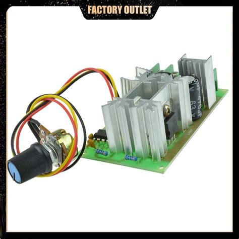 โมดลควบคมมอเตอร 10 60V 20A HHO RC DC PWM Shopee Thailand