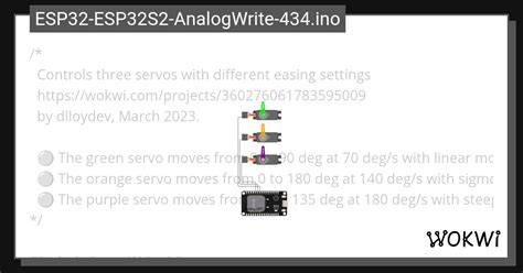 ESP ESP S AnalogWrite Ino Wokwi ESP STM Arduino Simulator