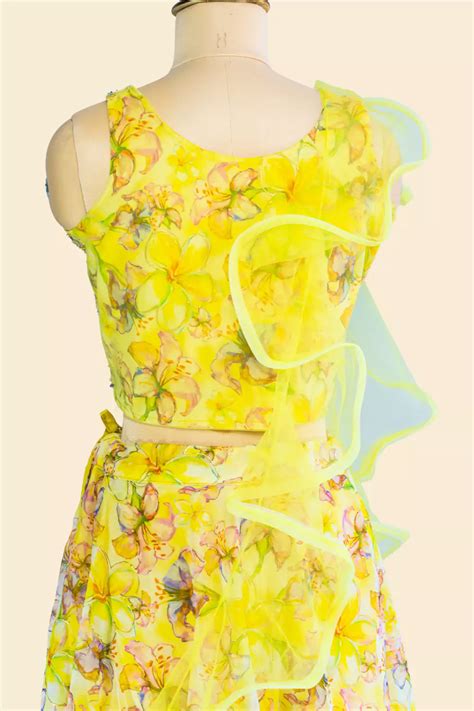 Royal Blue Modern Lehenga Daisy Fashion