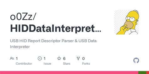 GitHub O Zz HIDDataInterpreter USB HID Report Descriptor Parser USB Data Interpreter