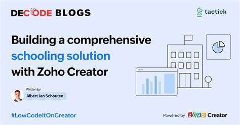 Building A Comprehensive Schooling Solution With Zoho Creator Decode A Publication By Zoho