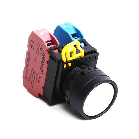 Idec Similar Ip65 Self Lock Button Switch 22mm Start Stop Button Flat