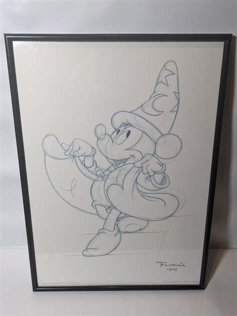 Fantasia Mickey Mouse Sketch