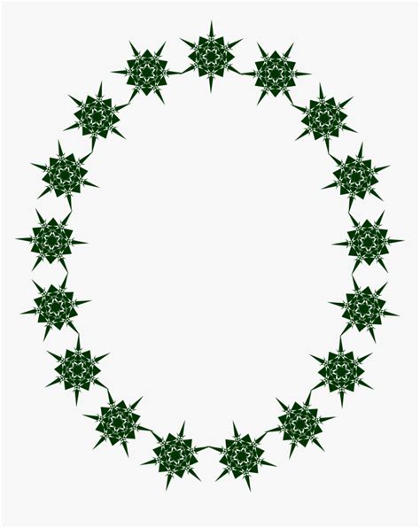 Black Star Border Clip Art