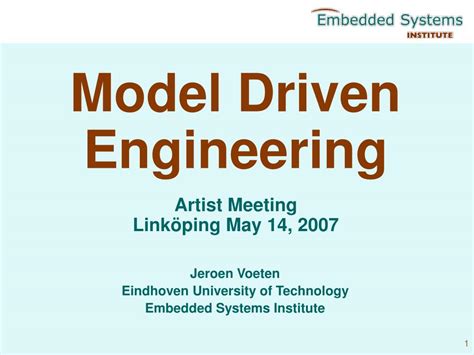 Ppt Model Driven Engineering Powerpoint Presentation Free Download Id4095088