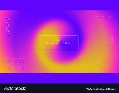 Abstract Colorful Modern Background Spash Vector Image